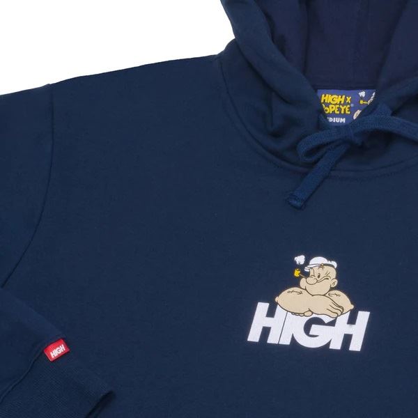 Moletom High X Popeye Logo - Moletom High X Popeye Logo - HIGH